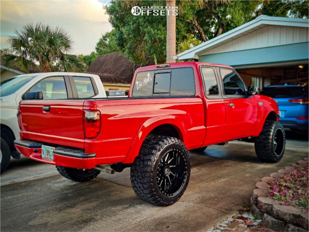 2001 Mazda B3000 with 20x12 -44 XF Offroad Xf-226 and 33/12.5R20 ...