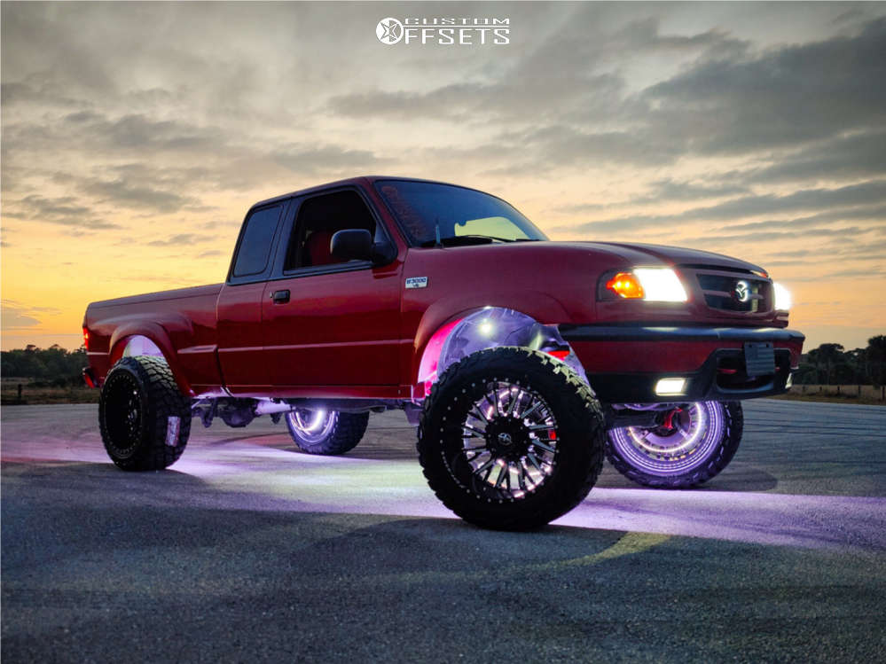 2001 Mazda B3000 with 20x12 -44 XF Offroad Xf-226 and 33/12.5R20 ...