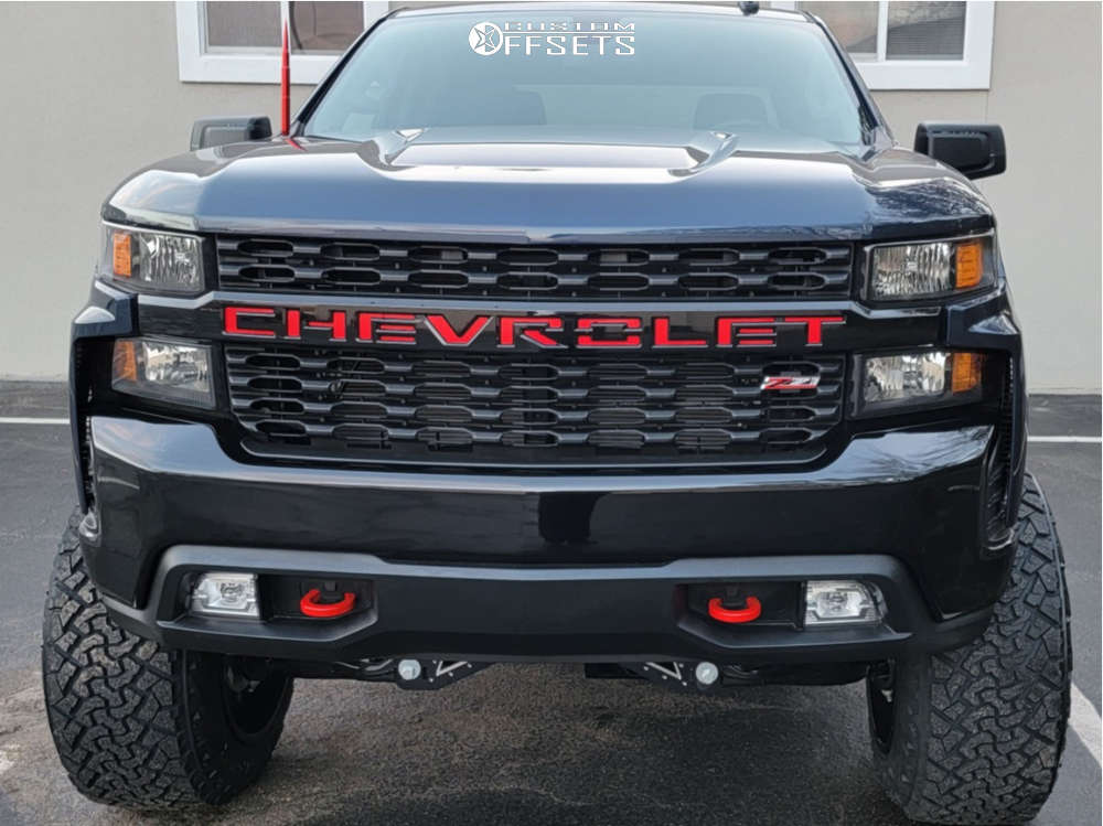 2021 Chevrolet Silverado 1500 with 22x14 -76 Vision Spyder and 37/13.5R22 Venom Power Terra ...
