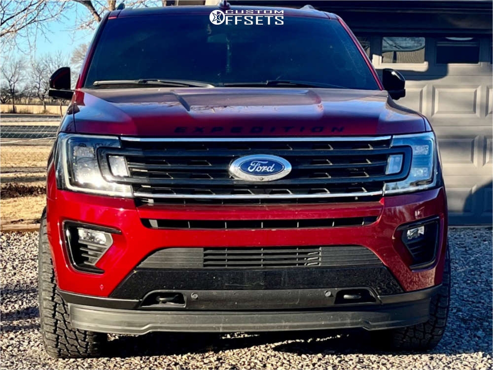 2020 Ford Expedition with 20x9 1 Fuel Sledge and 305/55R20 Nitto Terra ...