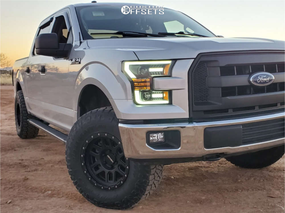2017 Ford F-150 with 17x9 0 Mayhem Delta and 285/75R17 Nitto Ridge ...