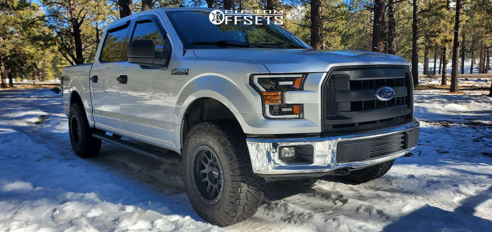 2017 Ford F-150 with 17x9 0 Mayhem Delta and 285/75R17 Nitto Ridge ...