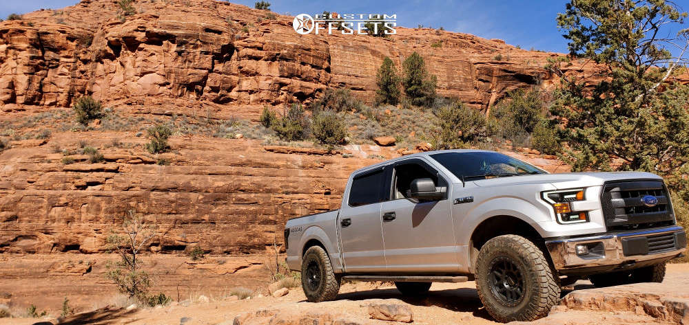 2017 Ford F-150 with 17x9 0 Mayhem Delta and 285/75R17 Nitto Ridge ...