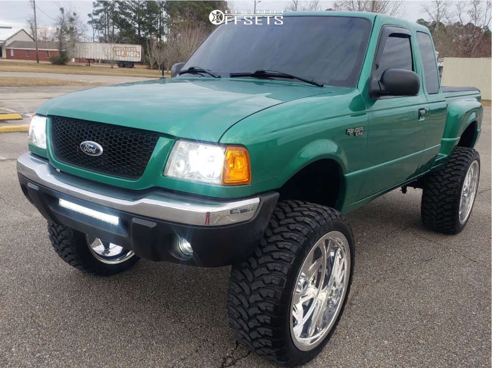 2003 Ford Ranger with 24x12 -44 RBP Forged Badlands and 35/12.5R24 ...