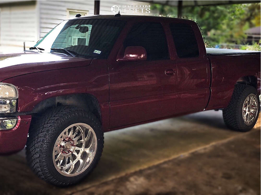 2004 GMC Sierra 1500 with 20x12 -51 Cali Offroad Summit and 33/12.5R20 ...