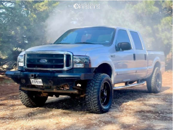 2002 Ford F-250 Super Duty with 20x10 -18 Steel Off-Road Leathal and 35 ...