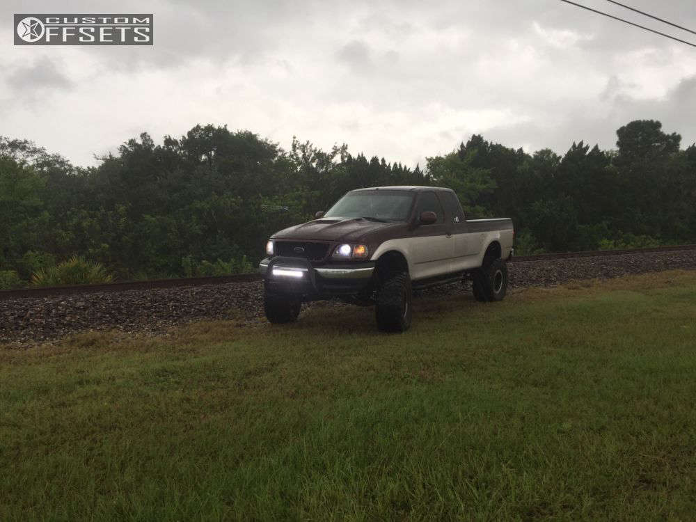 1999 Ford F-150 with 16x10 -38 Alloy Ion Style 174 and 36/15.5R16 ...