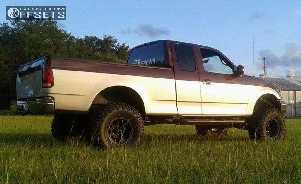 1999 Ford F-150 with 16x10 -38 Alloy Ion Style 174 and 36/15.5R16 ...