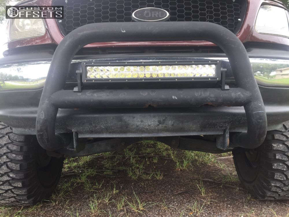 1999 Ford F-150 with 16x10 -38 Alloy Ion Style 174 and 36/15.5R16 ...