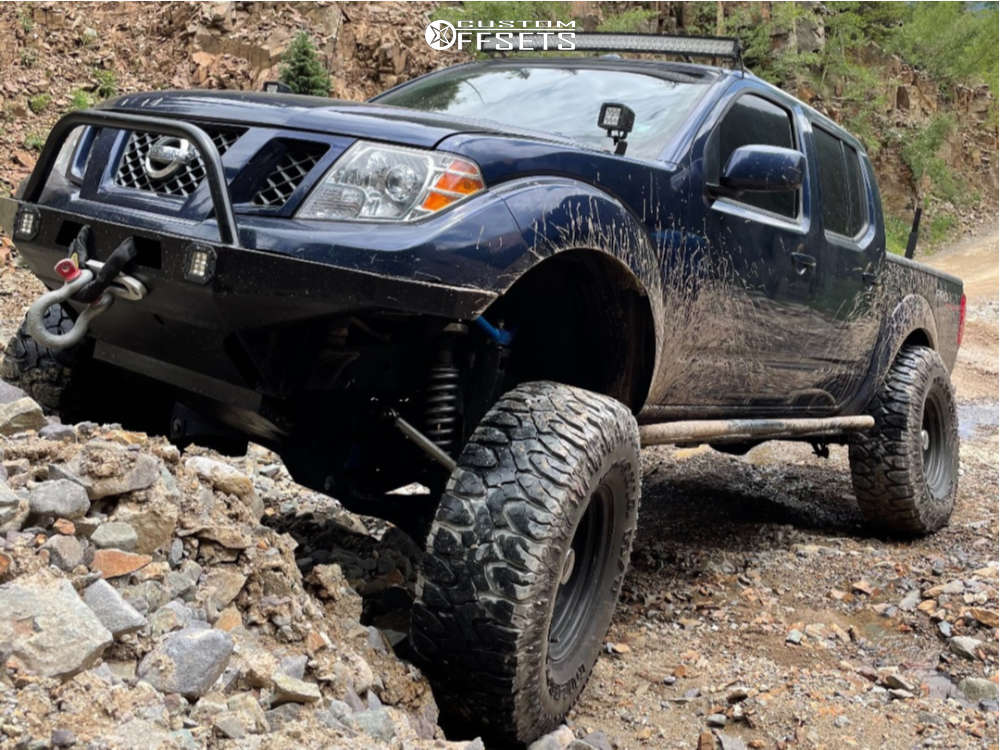 2010 Nissan Frontier with 17x9 -19 Pro Comp Series 97 and 38/13.5R17 ...