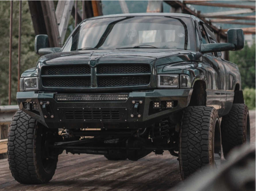 1998 Dodge Ram 2500 with 24x14 -81 ARKON OFF-ROAD Crown Series Triumph ...