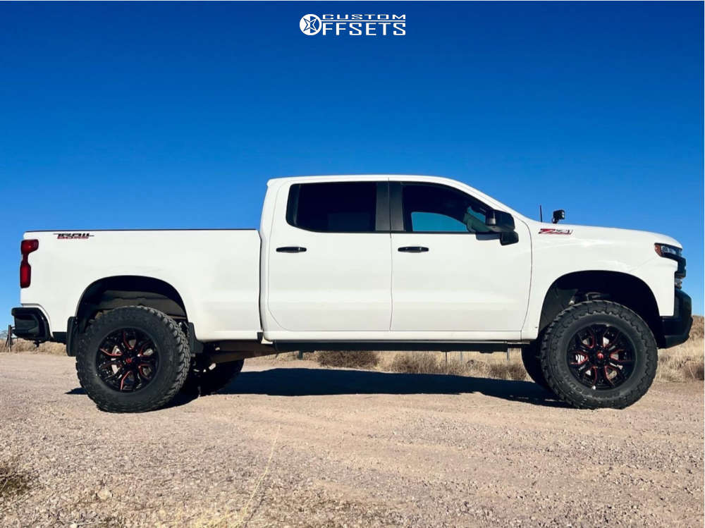 2020 Chevrolet Silverado 1500 with 20x9 1 Fuel Rage and 37/12.5R20 Toyo ...