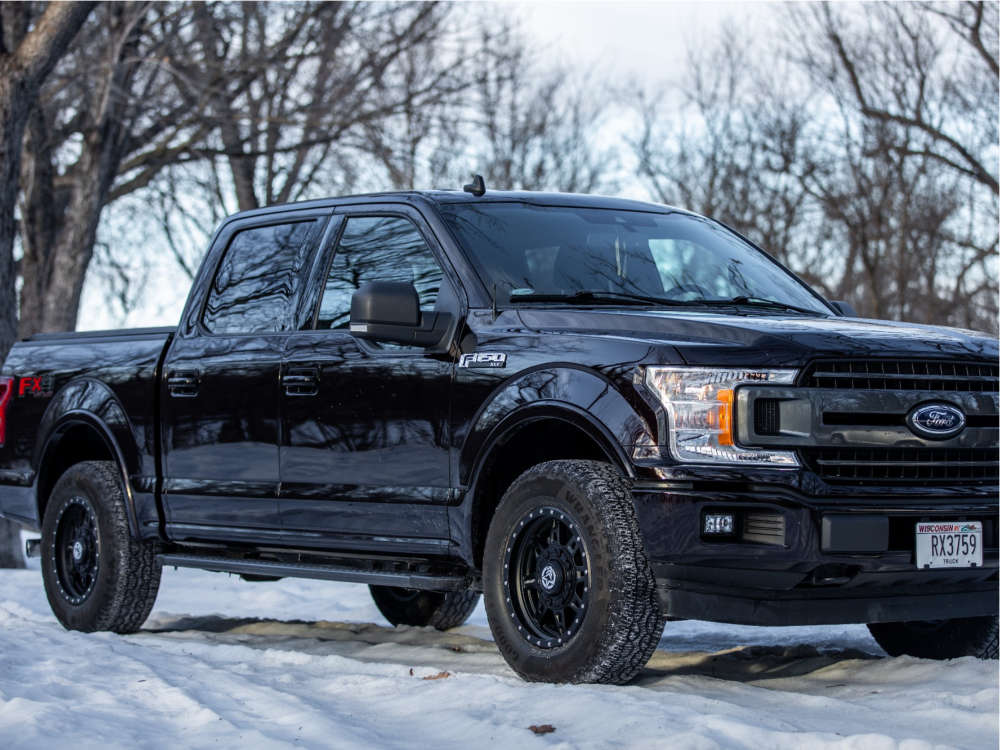2019 Ford F-150 with 18x9 18 Anthem Off-Road Rogue and 275/65R18 ...