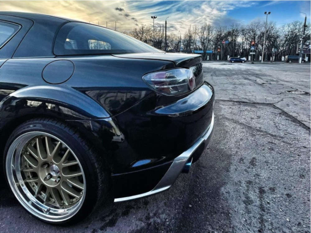 2006 Mazda RX-8 with 19x9 24 SSR Professor Ms1 and 235/40R19 Vredestein ...