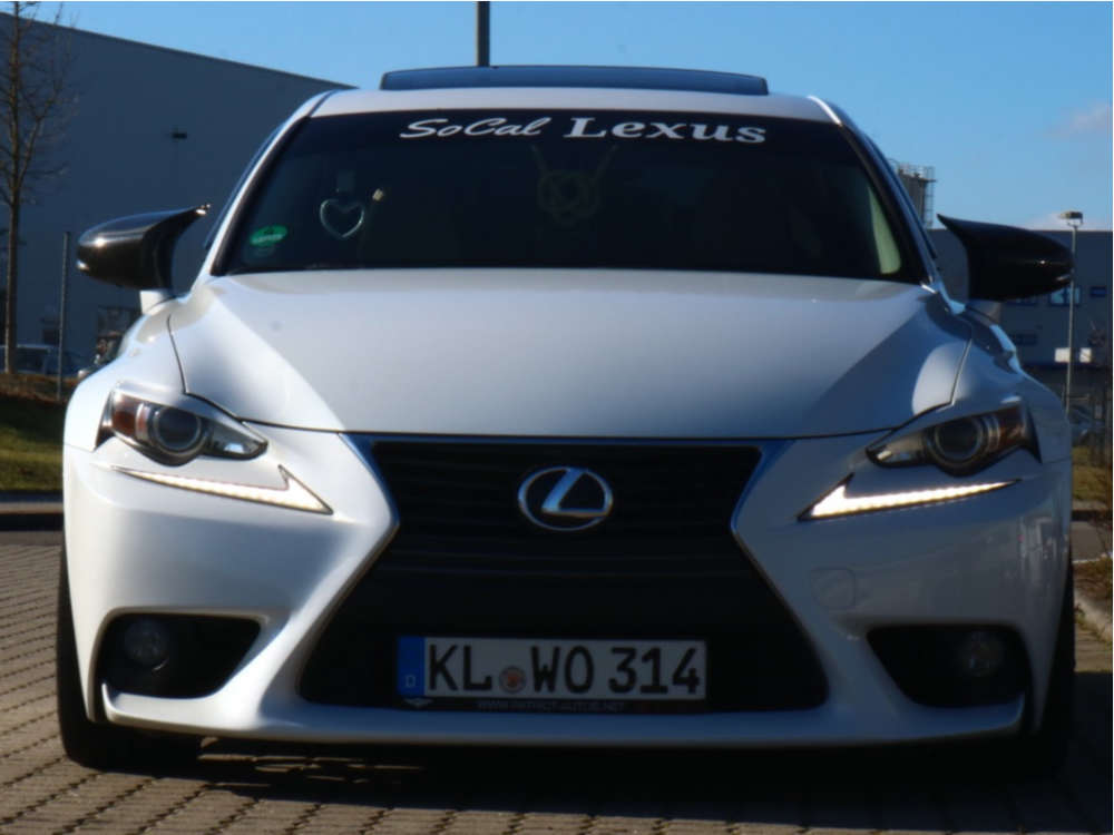 2014 Lexus IS250 with 19x8.5 35 Verde Axis and 235/35R19 Toyo Tires ...