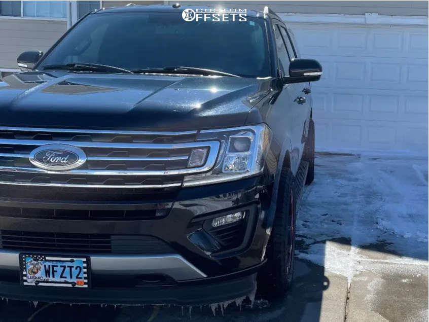 2018 Ford Expedition with 20x9 -12 Luxxx HD LHD16 and 275/55R20 Hankook ...