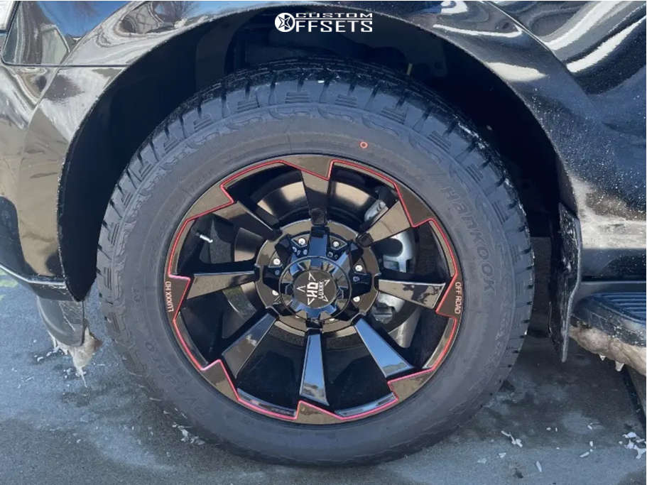 2018 Ford Expedition with 20x9 -12 Luxxx HD LHD16 and 275/55R20 Hankook ...