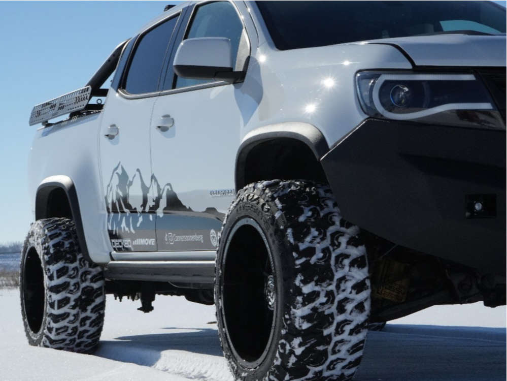 2019 Chevrolet Colorado with 20x12 -44 Anthem Off-Road Equalizer and 33 ...