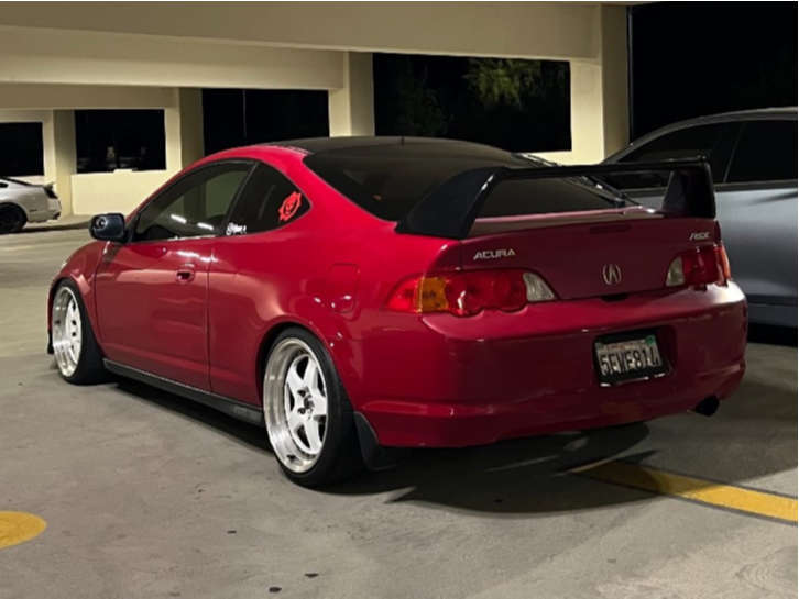 2004 Acura RSX with 18x9 30 JNC Jnc010 and 215/40R18 Lionhart Lh-503 A ...