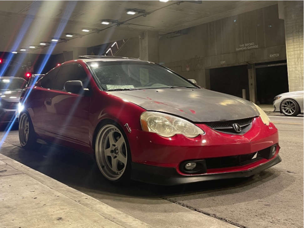 2004 Acura RSX with 18x9 30 JNC Jnc010 and 215/40R18 Lionhart Lh-503 A ...