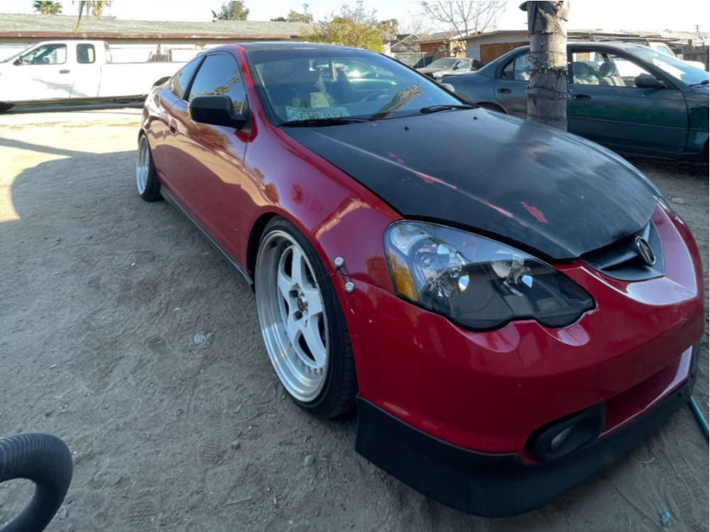 2004 Acura RSX with 18x9 30 JNC Jnc010 and 215/40R18 Lionhart Lh-503 A ...