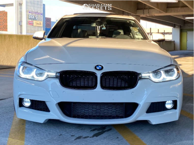 2017 BMW 340i XDrive with 17x9 30 Apex Arc-8 and 245/45R17 Continental ...