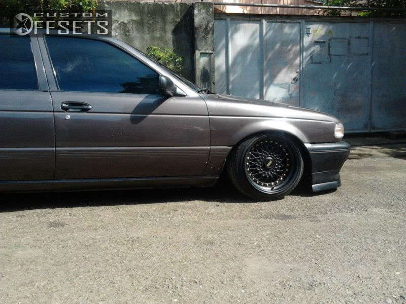 1997 Nissan Sentra with 16x9 20 BBS RS and 195/45R16 Wanli Wan Li and ...