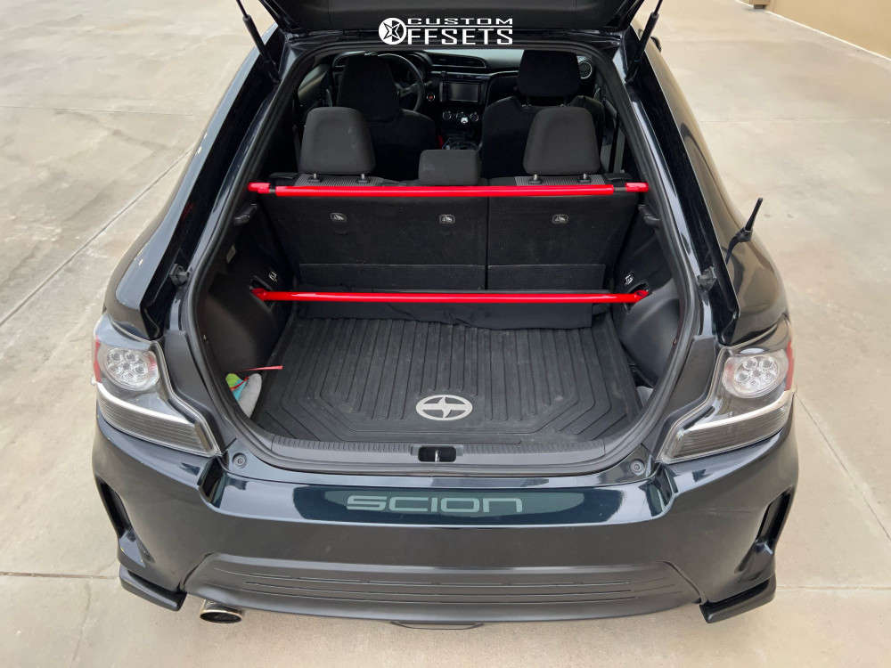 2016 Scion TC with 18x9.5 38 AVID1 AV20 and 255/40R18 Michelin Pilot ...