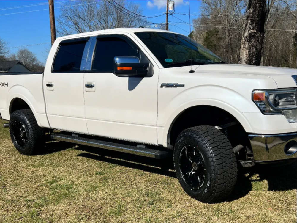 2013 Ford F-150 with 18x10 -24 Anthem Off-Road Equalizer and 275/70R18 ...