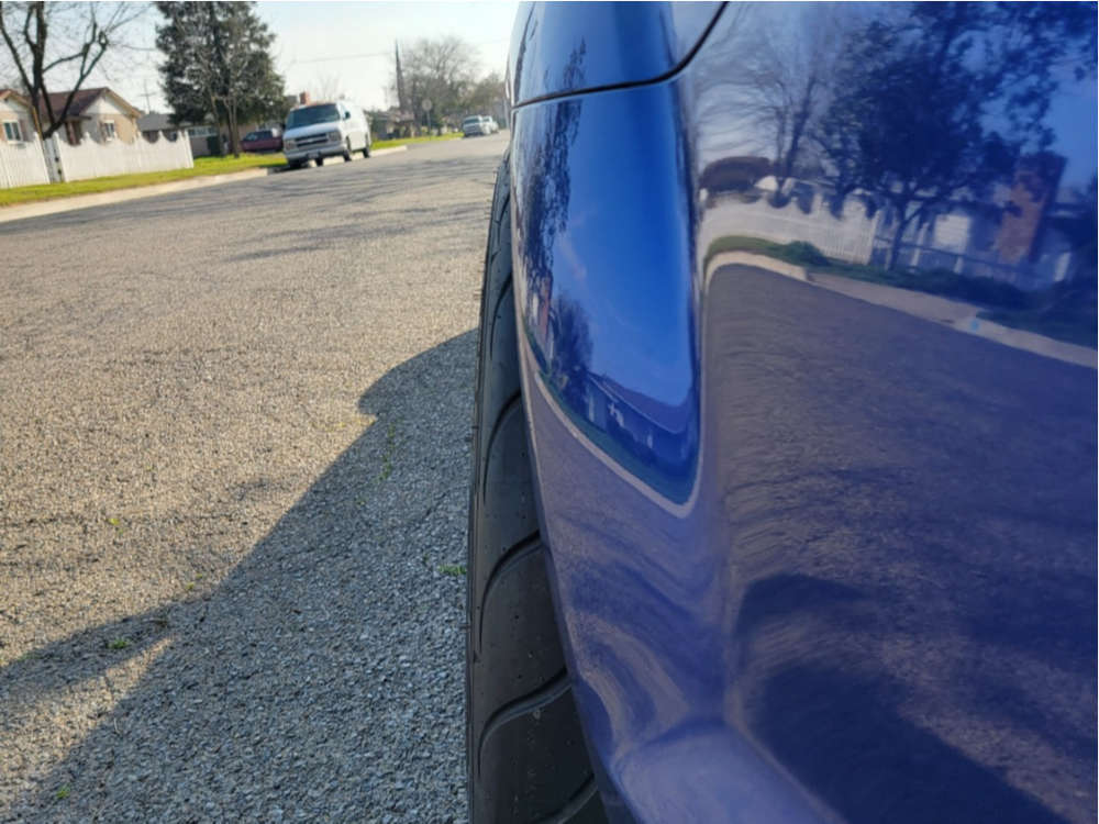 2009 Mazda RX-8 with 18x10.5 25 Konig Hypergram and 265/35R18 Federal ...