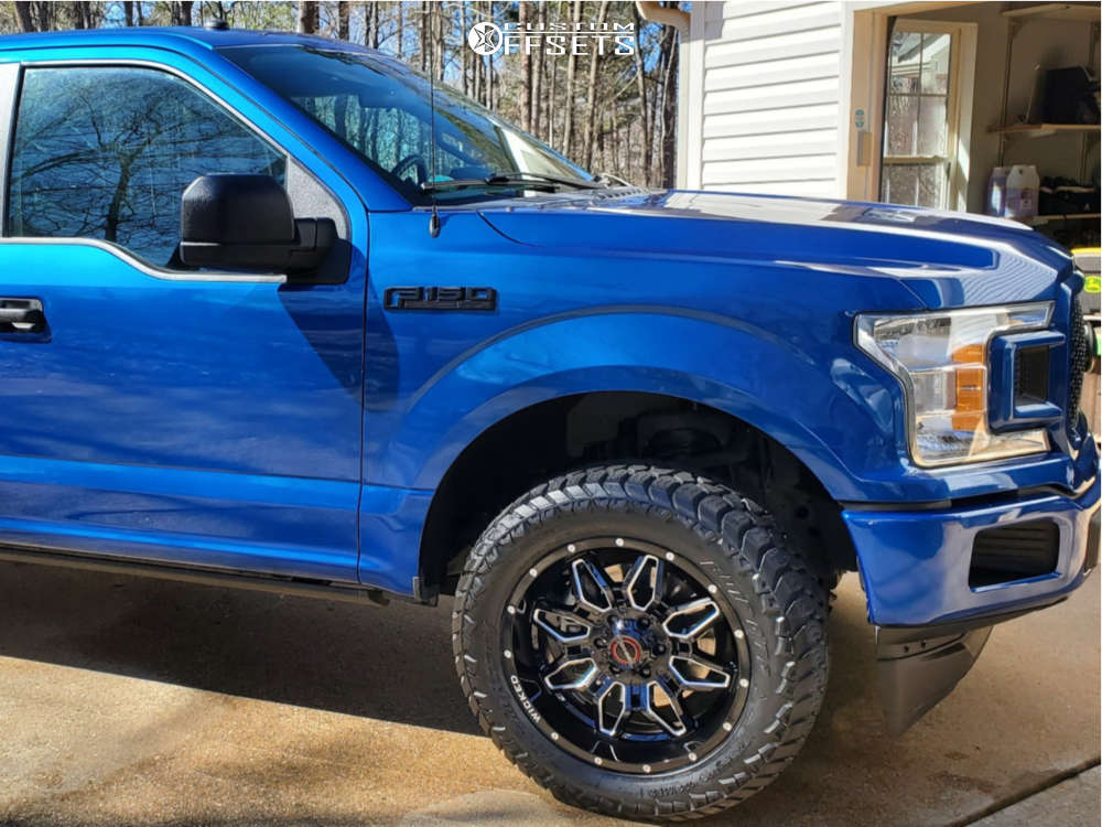 2018 Ford F-150 with 20x9 -12 Wicked Offroad W909 and 285/55R20 AMP ...