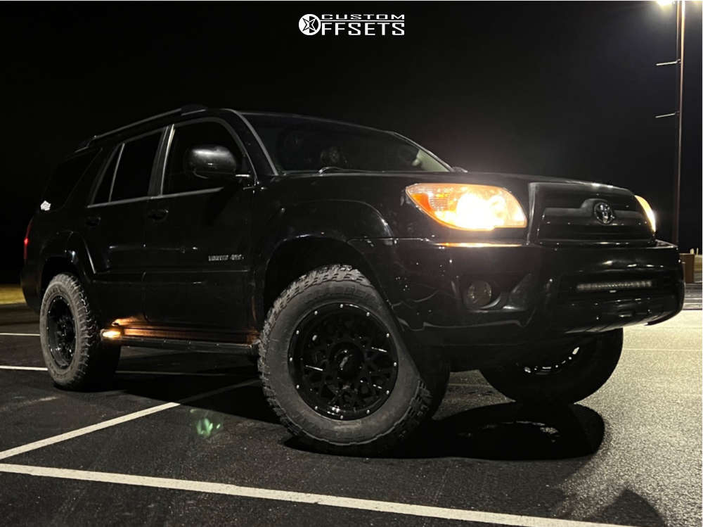 2006 Toyota 4Runner with 18x9 -12 Vision Rocker 412 and 275/70R18 ...