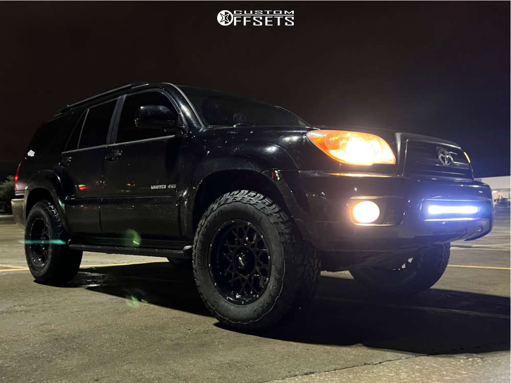 2006 Toyota 4Runner with 18x9 -12 Vision Rocker 412 and 275/70R18 ...
