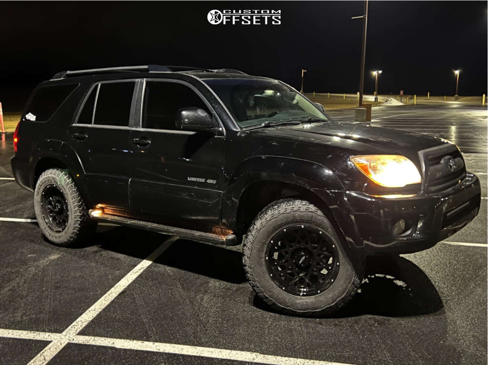2006 Toyota 4Runner with 18x9 -12 Vision Rocker 412 and 275/70R18 ...