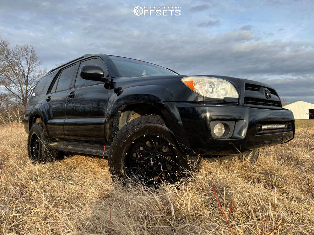 2006 Toyota 4Runner with 18x9 -12 Vision Rocker 412 and 275/70R18 ...