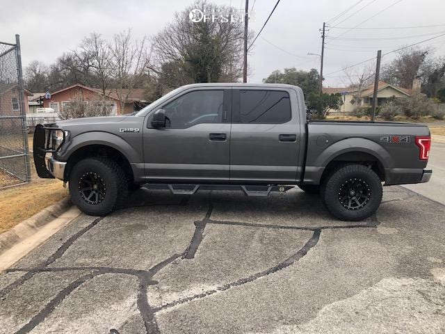 2016 Ford F-150 with 17x8.5 6.35 Icon Alloys Rebound and 315/70R17 ...
