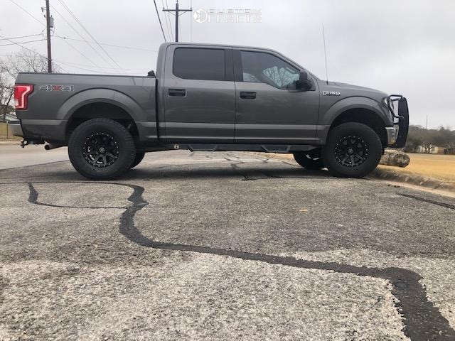 2016 Ford F-150 with 17x8.5 6.35 Icon Alloys Rebound and 315/70R17 ...