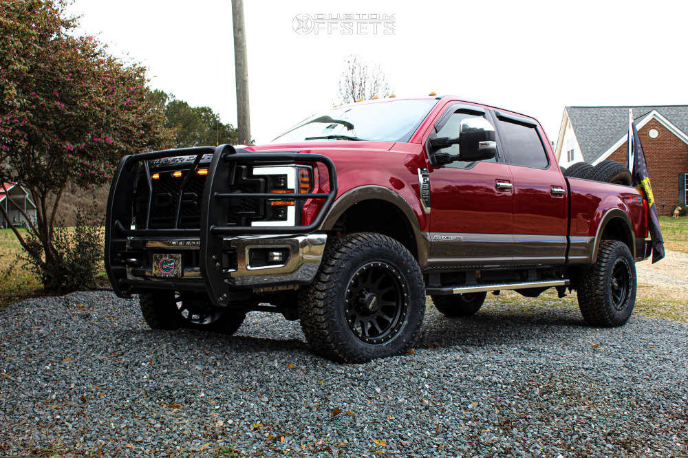 2017 Ford F-350 Super Duty with 20x10 -24 Method Mr605 and 37/12.5R20 ...