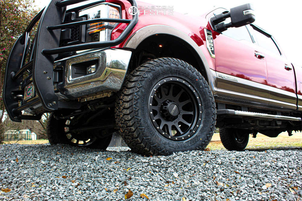 2017 Ford F-350 Super Duty with 20x10 -24 Method Mr605 and 37/12.5R20 ...