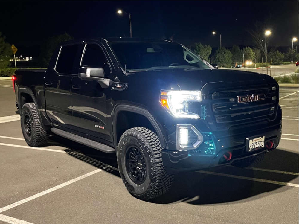 2021 GMC Sierra 1500 with 17x9 -12 Mayhem Cortex and 35/12.5R17 ...