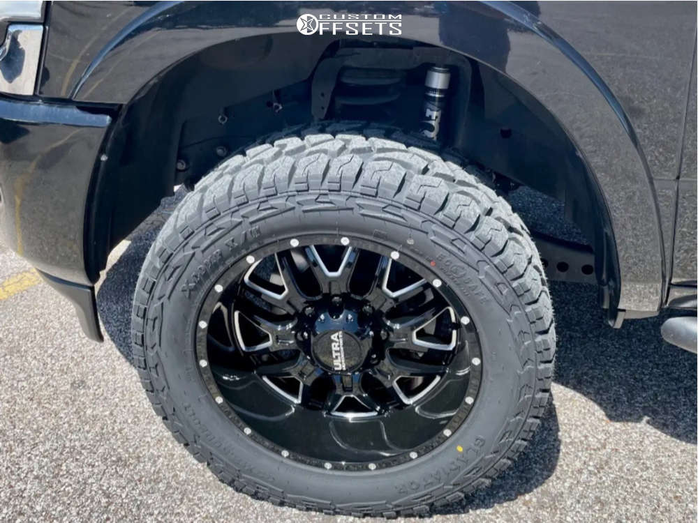 2020 Ram 2500 with 20x9 -12 Ultra Hunter 203 and 33/12.5R20 Gladiator ...