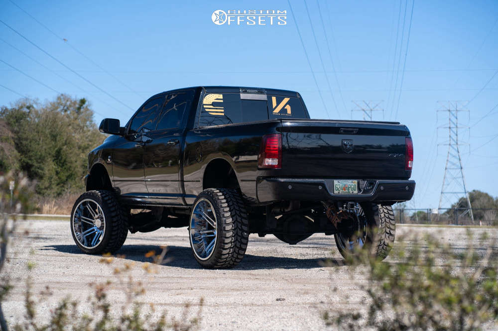 2014 Ram 2500 with 26x14 -81 ARKON OFF-ROAD DaVinci and 37/13.5R26 Road ...