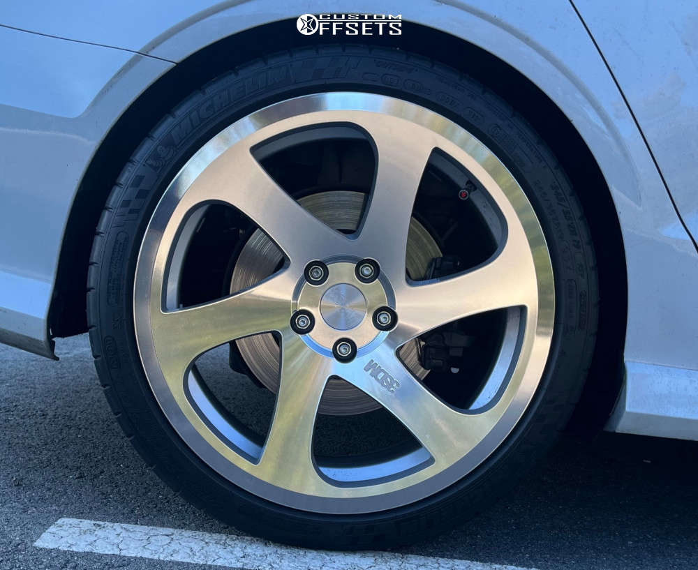 2016 Audi S3 with 19x8.5 35 3SDM 0.06 and 245/35R19 Michelin Pilot ...