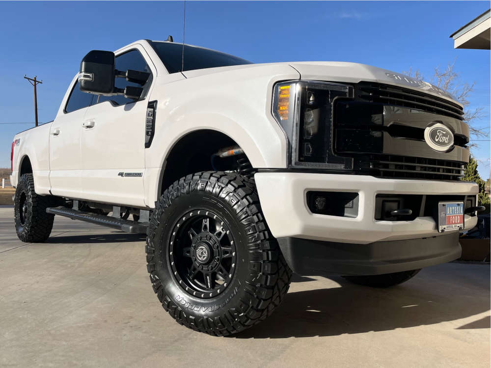 2019 Ford F-250 Super Duty with 18x9 18 Anthem Off-Road Rogue and 37/12 ...
