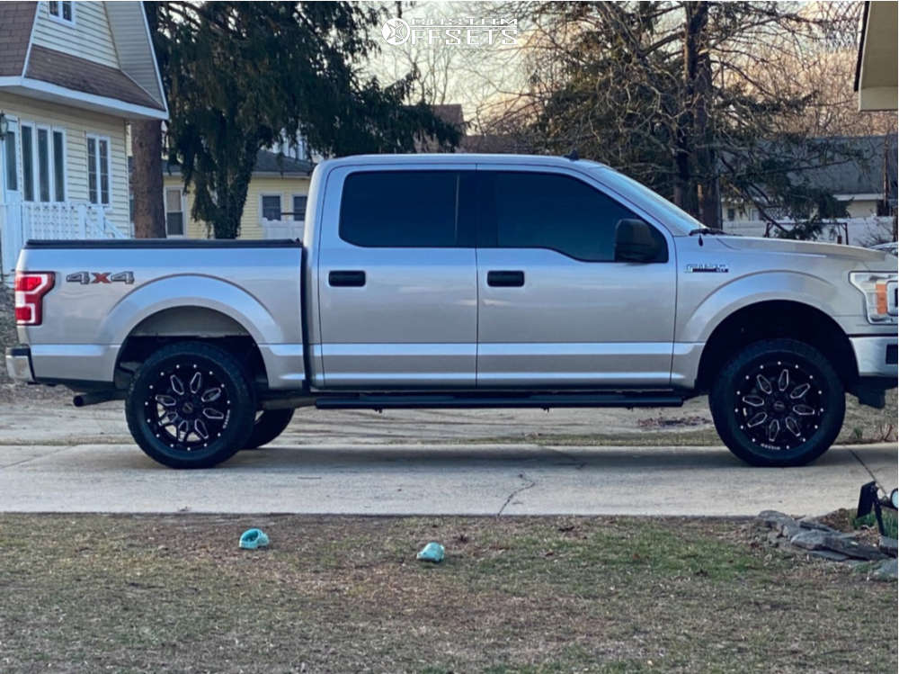 2020 Ford F-150 with 20x9 -12 Wicked Offroad W909 and 33/11.5R20 Venom ...