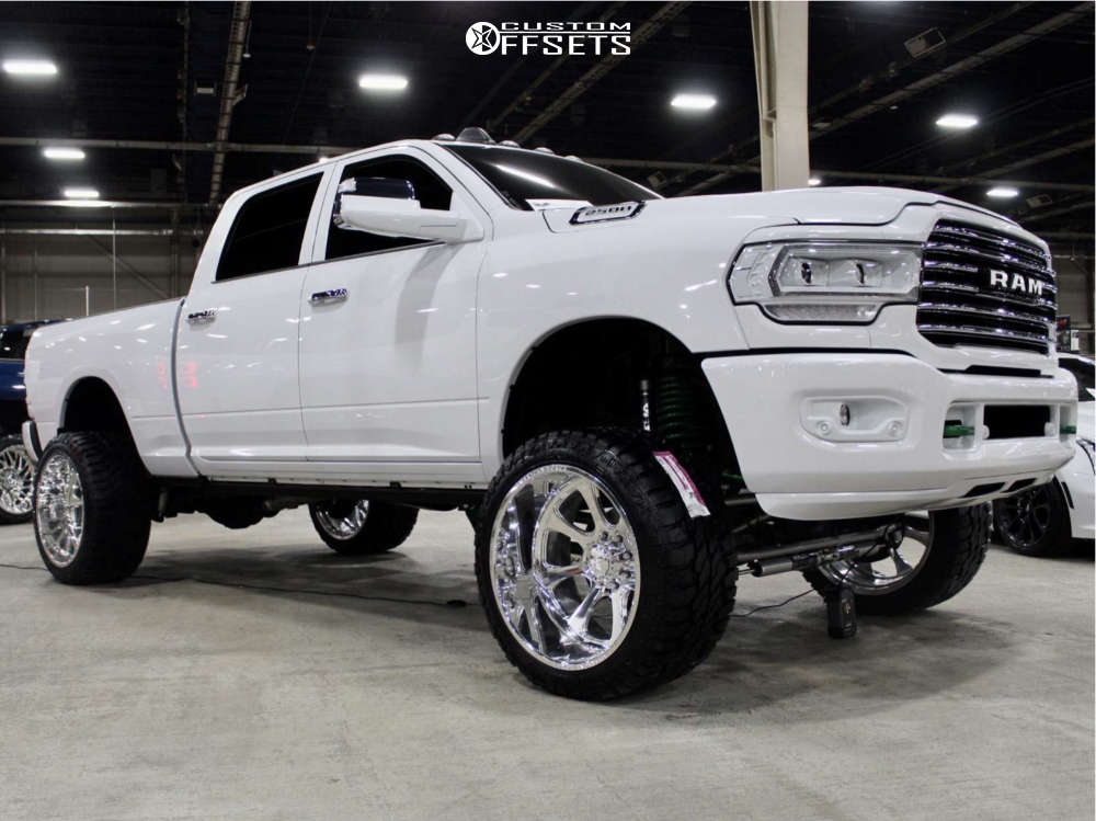 2020 Ram 2500 with 24x14 -90 American Force Cerberus Cc and 35/14.5R24 ...