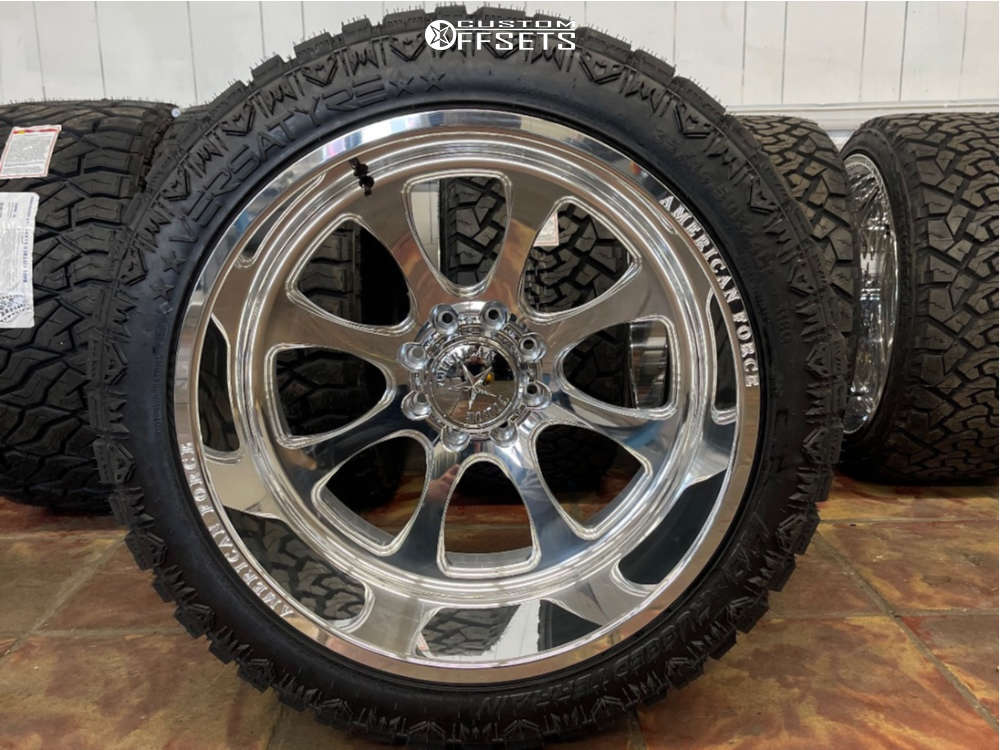 2020 Ram 2500 with 24x14 -90 American Force Cerberus Cc and 35/14.5R24 ...