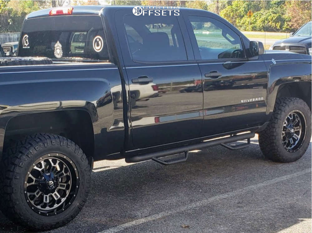 2014 Chevrolet Silverado 1500 with 20x9 1 Fuel Crush and 275/65R20 ...