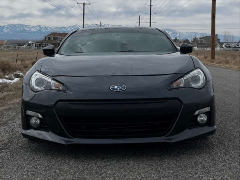 2016 Subaru BRZ with 18x8.5 35 XXR 560 and 225/45R18 Toyo Tires Extensa ...