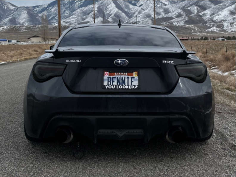 2016 Subaru BRZ with 18x8.5 35 XXR 560 and 225/45R18 Toyo Tires Extensa ...